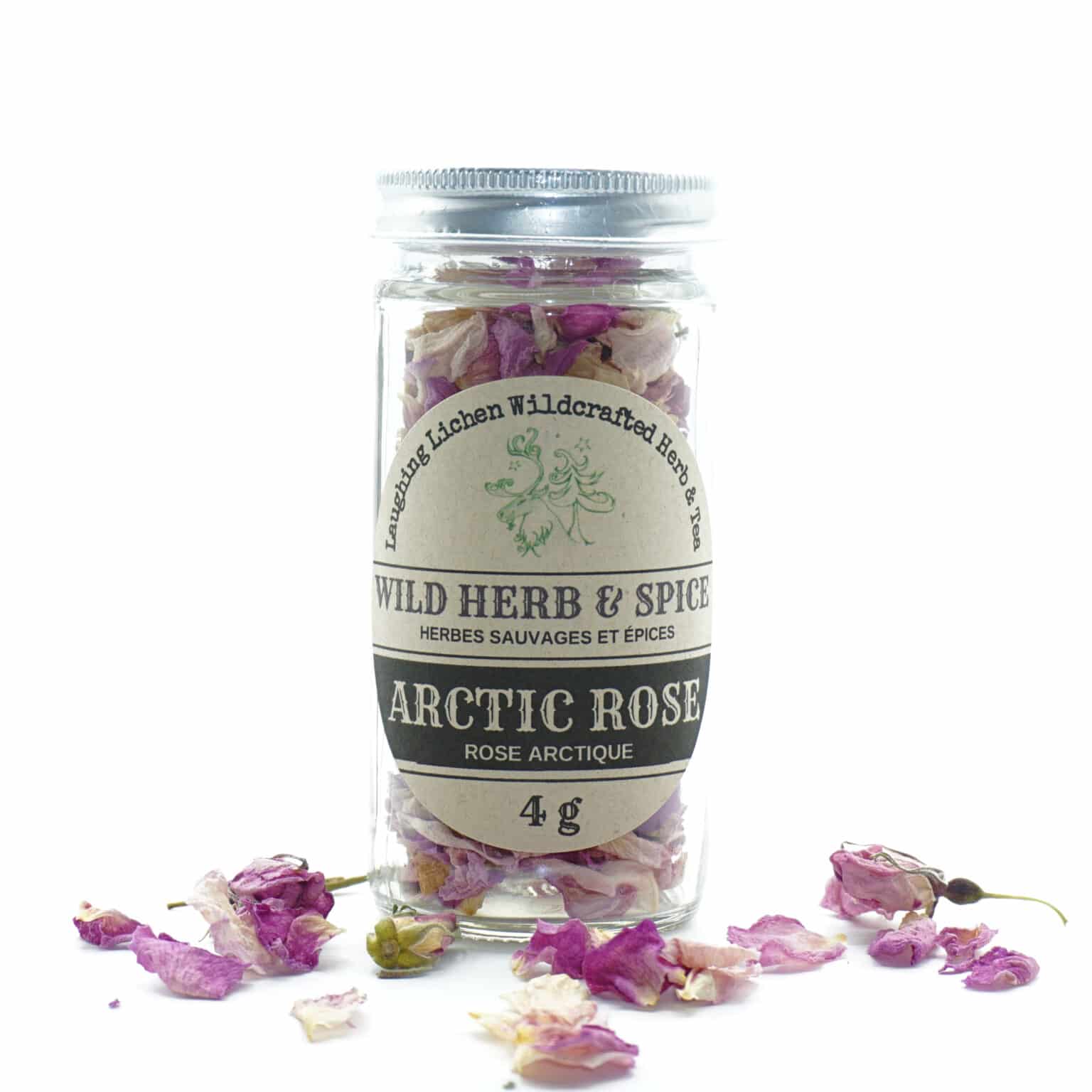 Arctic Rose Petal - Garnish - Laughing Lichen